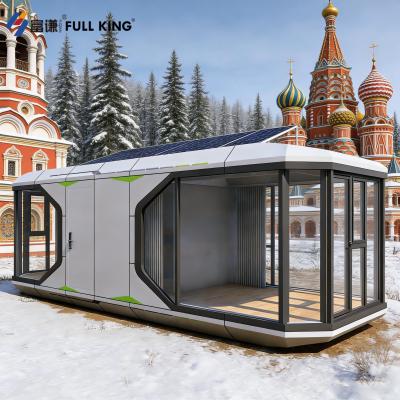 China Smart Home Integrated Space Capsule House with Customizable Layout and Thermal Insulation for sale