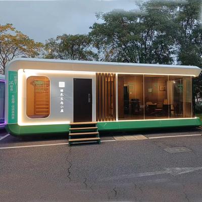 China Mobile Prefab Wellness Cabin 2.0 Self-Sustaining Off Grid Ecological House with Eco-Friendly Materials and Intelligent Control System for sale