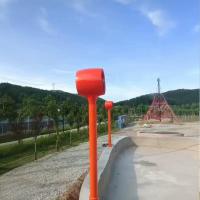 China Outdoor Water Mist Cooling Fan with 5000 Sqm/hour Airflow, Copper-wound Motor, and IP54 Waterproof Rating for sale