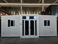 China 20ft Expandable Container House with Steel Frame and Customized Prefabricated Modular Home for sale