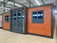 China 20ft Expandable Container House with Steel Frame and Customized Prefabricated Modular Home for sale