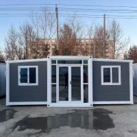 China 20ft Expandable Container House with Steel Frame and Customized Prefabricated Modular Home for sale