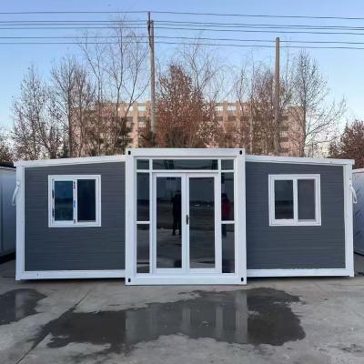 China 20ft Expandable Container House with Steel Frame and Customized Prefabricated Modular Home for sale