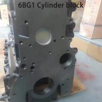 China Isuzu 6BG1 Engine Cylinder Block 5.8L Cast Iron 1-11210442-3 for EX200-6 ZAX200-3 for sale