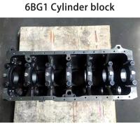 China Isuzu 6BG1 Engine Cylinder Block 5.8L Cast Iron 1-11210442-3 for EX200-6 ZAX200-3 for sale