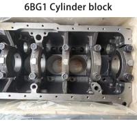 China Isuzu 6BG1 Engine Cylinder Block 5.8L Cast Iron 1-11210442-3 for EX200-6 ZAX200-3 for sale