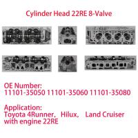 China Toyota 2L 2LT 3L 5L 22RE 22RTEC Aluminum Alloy Cylinder Head for Crown Hiace Hilux 4Runner Land Cruiser for sale