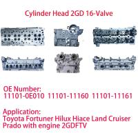 China Toyota 2.4L 2GD Cylinder Head Aluminum Alloy 11101-28020 for Hilux Camry for sale