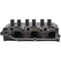 China New S3L2 Cast Iron Cylinder Head 6 Valves for Mitsubishi Pajero Montero 1982-2006 for sale