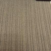 China 95% Polyester 5% Spandex Rib Fabric with Brush Finish - 310-320 GSM Weight, 160 cm Width for Textile Manufacturing for sale
