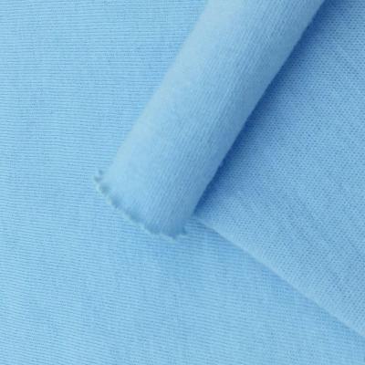 China 32s 100% Cotton Jersey Knit Fabric 140 GSM 160cm Width for T-Shirt Manufacturing for sale
