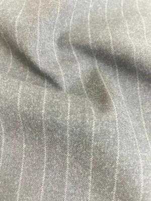 China Zara Order Vertical Stripes TR Weft Stretch Fabric 230GSM 58