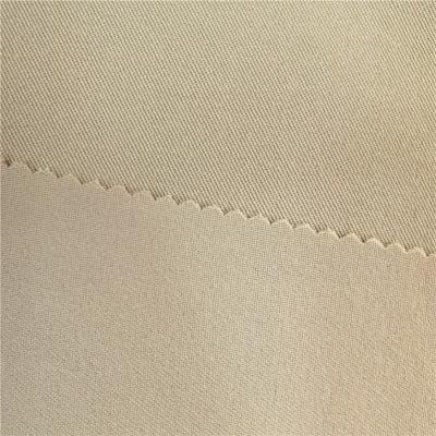 China Poly Twill Four-Way Spandex Gabardine Fabric 180 GSM 150 CM Width for Trousers and Dresses for sale