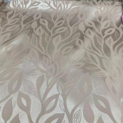China 5075 Polyester Spandex Weft Stretch Jacquard Satin Fabric - 100 GSM, 148 CM Width, 50D×75D+40D Yarn Count for sale