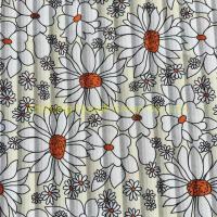 China 100% Polyester Printed Woven Fabric 110 GSM 57/58