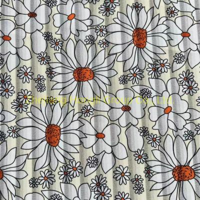 China 100% Polyester Printed Woven Fabric 110 GSM 57/58