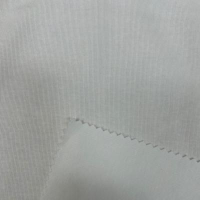 China Cotton Spandex 1x1 Rib Knitted Fabric 220 GSM 160cm Width for Fashion Garments for sale
