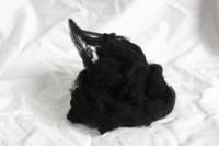 China Nylon 6 Staple Fiber Black 1.5D-30D Denier 38-102mm Length for Textile Manufacturing for sale