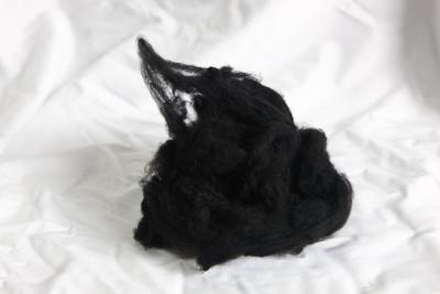 China Nylon 6 Staple Fiber Black 1.5D-30D Denier 38-102mm Length for Textile Manufacturing for sale