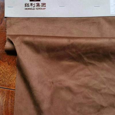China Four-Way Stretch Spandex Faux Suede Fabric 280GSM, 57/58