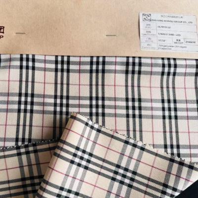 China 210 GSM Yarn-Dyed Check Fabric 57/58