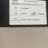 China Polyester Spandex Fabric 260GSM 148CM Width for Women's Suiting and Pants with Anti-Wrinkle Finish for sale