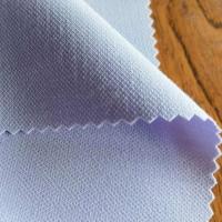 China TR Plain Dyed Fabric for Outerwear - 265 GSM Weight, 57/58 Inch Width - Polyester/Rayon/Spandex Blend for sale