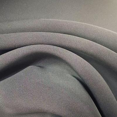China Polyester Bi-Stretch Fabric 234GSM 148CM for Ladies Suits and Pants Smooth Handfeel for sale