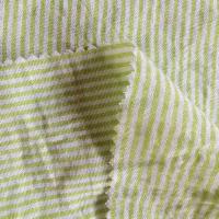 China 100% Polyester Plain Weaving - Stripe Pattern - Imitate Linen Hand Feel for sale