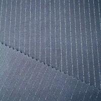 China 70% Polyester 24% Viscose 6% Spandex Plain Stripped Fabric 280GSM 150CM for Ladies Outwear Pants for sale