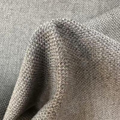 China Polyester Rayon Spandex Fabric 240GSM 145CM Small Dobby Twill for Ladies Garment for sale