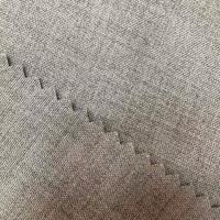 China Polyester Rayon Spandex Fabric 215GSM 145CM Grey Melange Piece Dyed for Ladies Dress Suits for sale