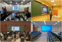 China 55 Inch Smart Interactive LED Touch Screen Electronic Whiteboard Multimedia Teaching and Conference Tablet for Elevator Use for sale