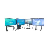 China 55 Inch Smart Interactive LED Touch Screen Electronic Whiteboard Multimedia Teaching and Conference Tablet for Elevator Use for sale