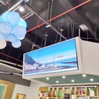 China 55 Inch 3x3 Original New IPS Lcd Led Tv Panel 500nits 1080p 4k Wall Mounted Video Wall for sale