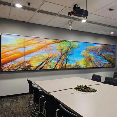 China 46' 55' ultra Narrow Bezel 0.88mm  LCD Video Wall Lcd Splicing Screen Lcd Panel with BOE  LG Screen Subway,airport,shopmall for sale