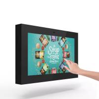China High Brightness Waterproof Lightning-Proof Outdoor Wall-Mounted Advertising Machine Sunscreen LCD Display for Outdoor Ads for sale