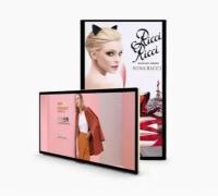 China 18.5'' 21.5'' 27'' Wall Mounted LCD Commercial Display Lcd Advertising Player  Digital Signage for Shop,elevator,hotel Subway for sale