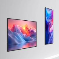 China 43/55 Ultra-Thin Invisible Digital Signage 4K Advertising Video Player Displayer SDK Wall-Mounted Intelligent Motherland for sale