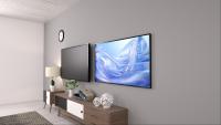 China 43/55 Ultra-Thin Invisible Digital Signage 4K Advertising Video Player Displayer SDK Wall-Mounted Intelligent Motherland for sale