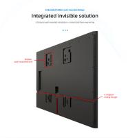 China 43/55 Ultra-Thin Invisible Digital Signage 4K Advertising Video Player Displayer SDK Wall-Mounted Intelligent Motherland for sale