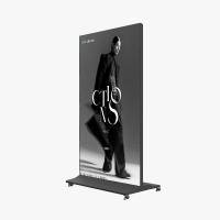 China Commercial Floor Standing 75 Inch Digital Signage with Safety Glass for sale