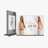 China Commercial Floor Standing 75 Inch Digital Signage with Safety Glass for sale