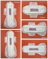 China Anti Bacteria Anion Chip Winged 300mm Night Sanitary Napkins for Maximum Protection for sale