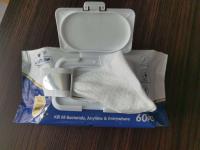China Adults' Choice 60pcs Unihope Sterilization Wipes Kills 99.9% of Bacteria No Flavor Added for sale