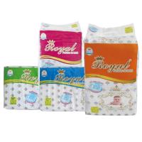 China MOBY BEBE Disposable Baby Diapers with Dry Surface Absorption and Whimsical Prints for sale