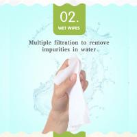 China Pure Water Baby Wipes for Skin Hand and Mouth Cleaning 20*15cm No Alcohol for sale