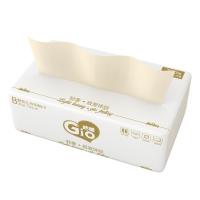 China Face Cleaning 390pcs Gio Flushable Soft Baby Bamboo Tissue 3ply Disposable Mouth and Hand Tissue for sale