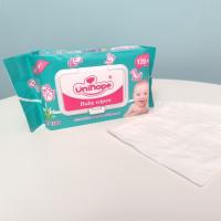 China 120pcs/bag OEM Spunlace Nonwoven Baby Wet Wipes for Sensitive Skin by Household Bran for sale