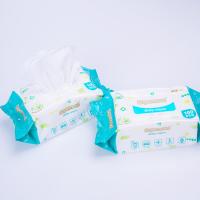 China Plastic Lid Natural Cotton Baby Wet Wipes for Sensitive Skin Household SKIN CARE for sale
